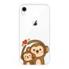 Cute Cartoon Monkey Phone Case Cover for iPhone Xs Max X 8 7 6 Plus