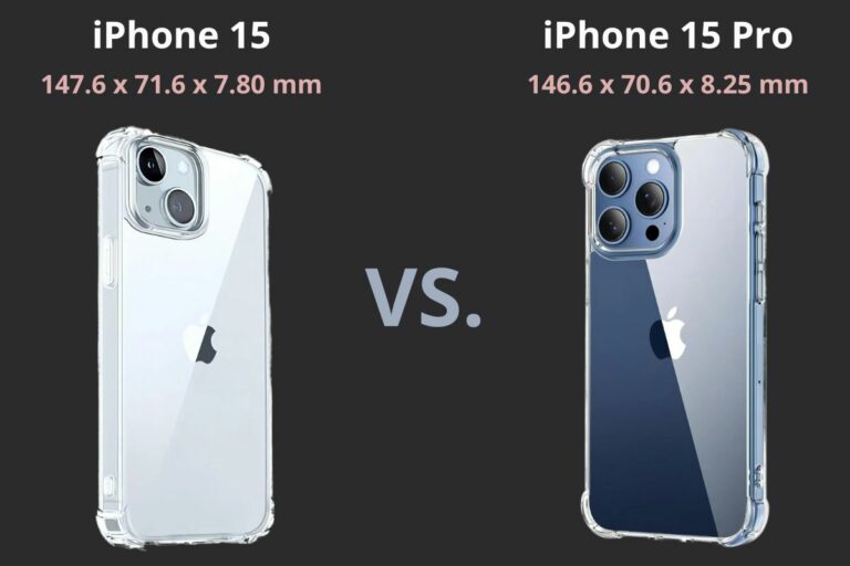 Will iPhone 15 Case Fit iPhone 15 Pro? Key Differences Explained